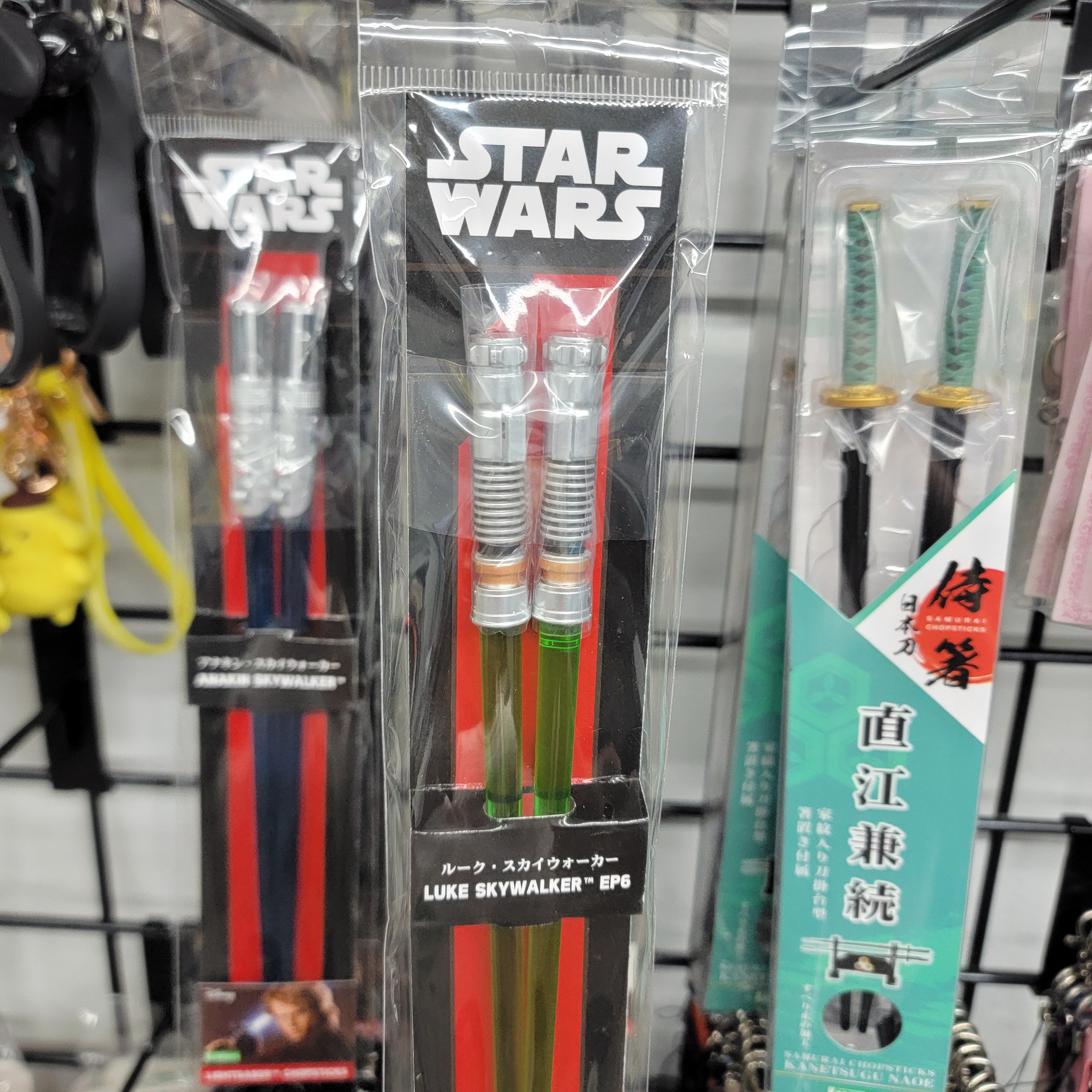 Star Wars Luke Skywalker Lightsaber Chopsticks | The Geeky Oasis