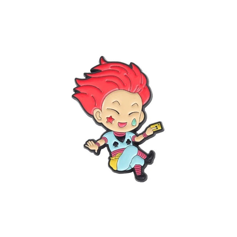 EP#54 Hisoka Enamel Pin | The Geeky Oasis
