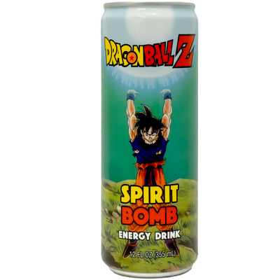 Dragon Ball Z Spirit Bomb Energy Drink | The Geeky Oasis