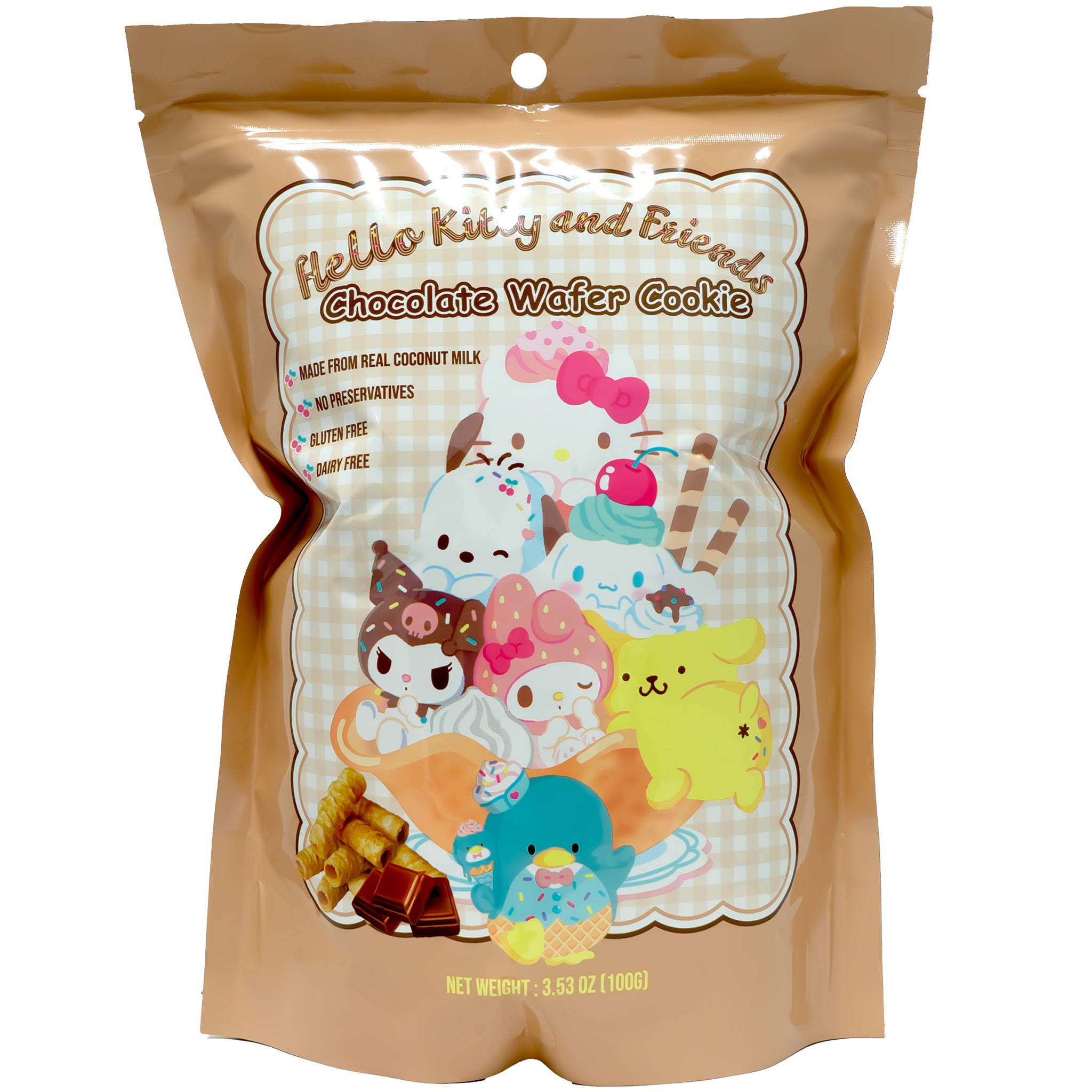 Hello Kitty Wafer Coconut Chocolate Wafer | The Geeky Oasis