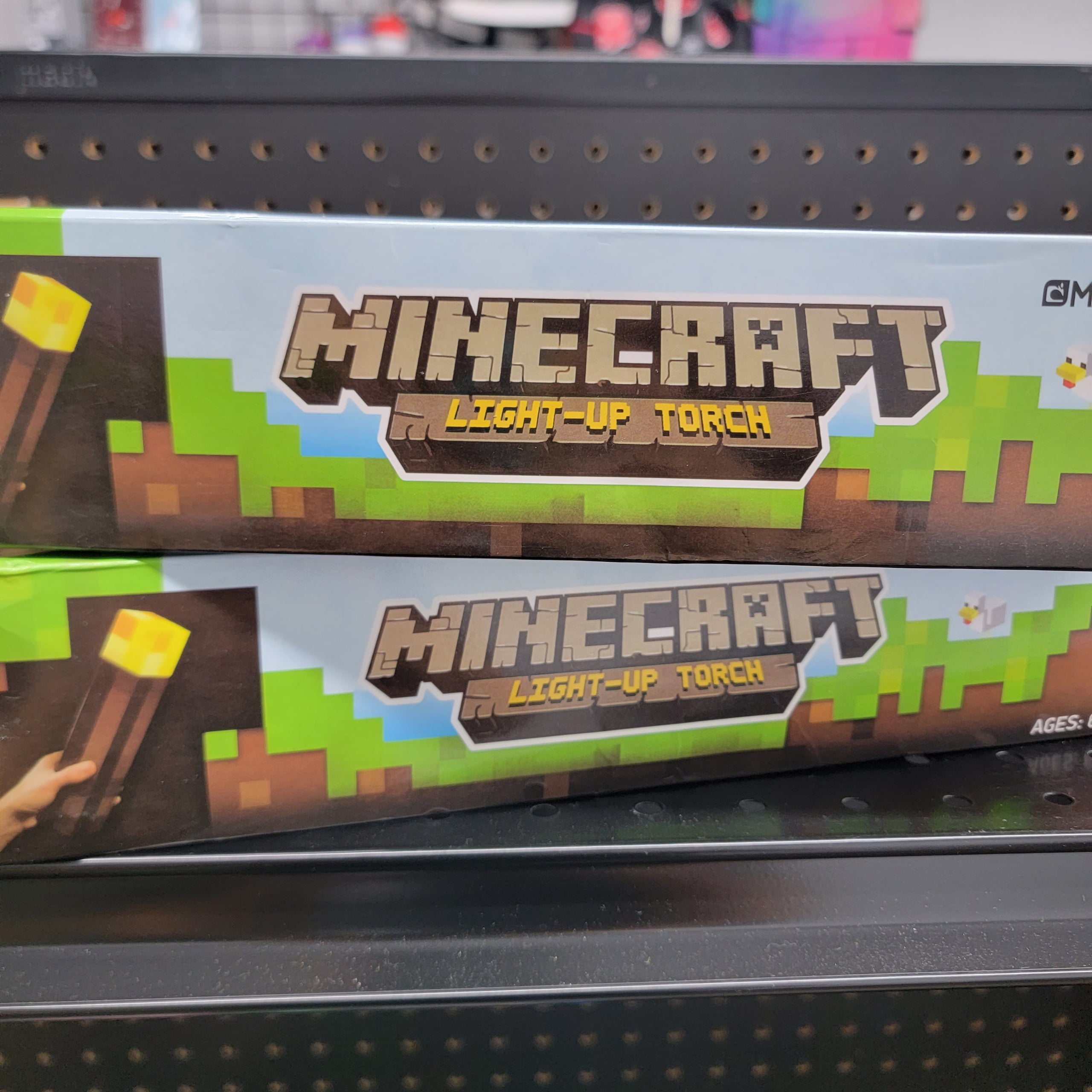 Minecraft Light-Up Torch | The Geeky Oasis