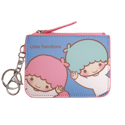Little Twin Stars Keychain Wallet | The Geeky Oasis