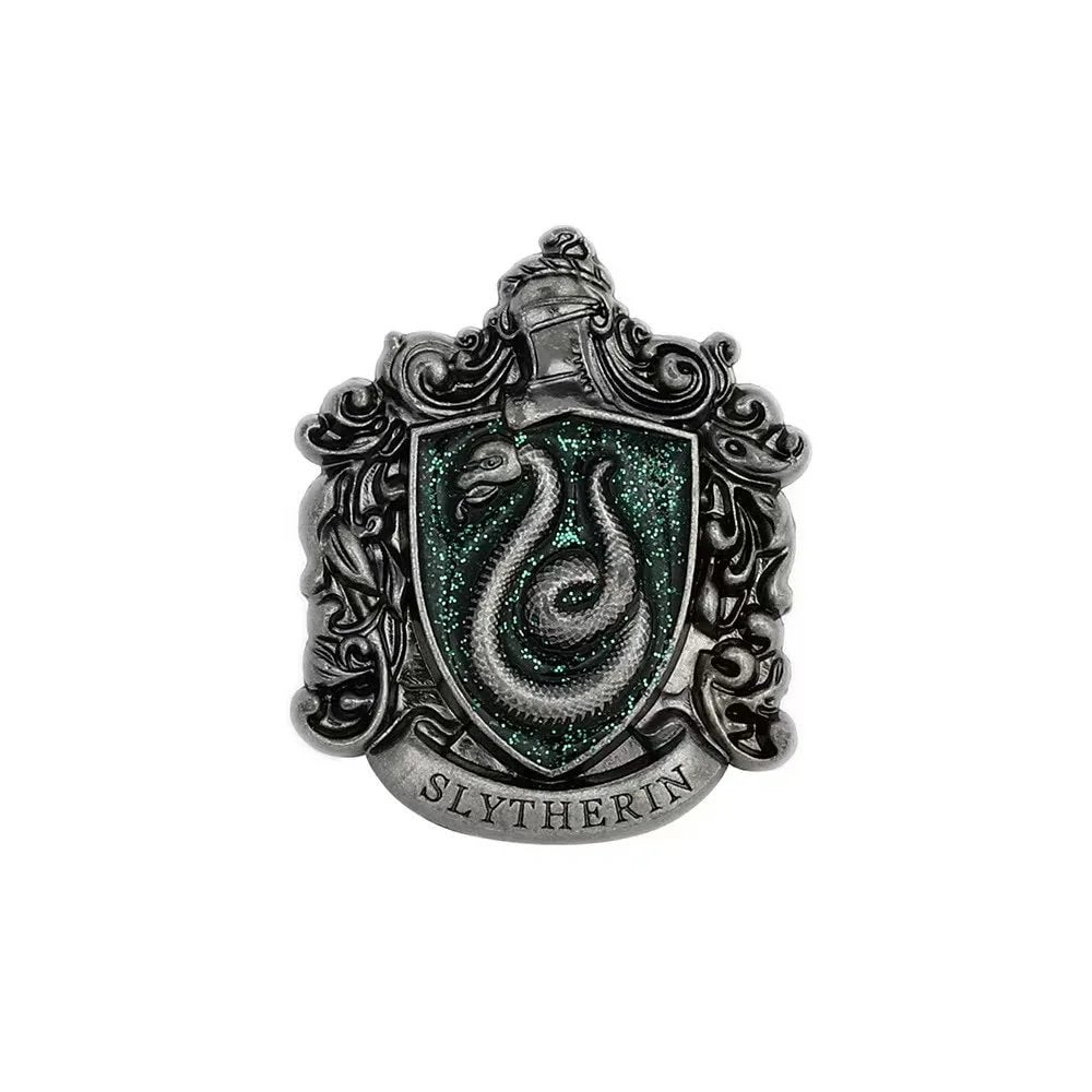 EP#28 Slytherin House Crest Enamel Pin | The Geeky Oasis