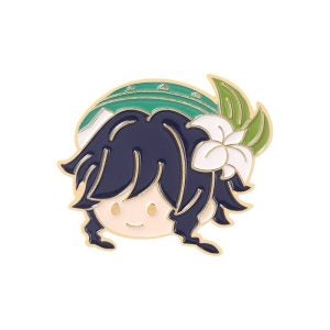 EP#95 Genshin Impact Venti Enamel Pin | The Geeky Oasis
