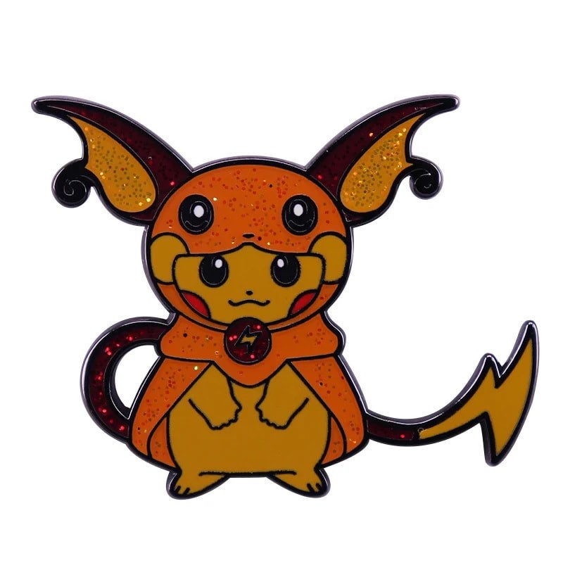 EP#159 Pikachu Costume Raichu Enamel Pin | The Geeky Oasis