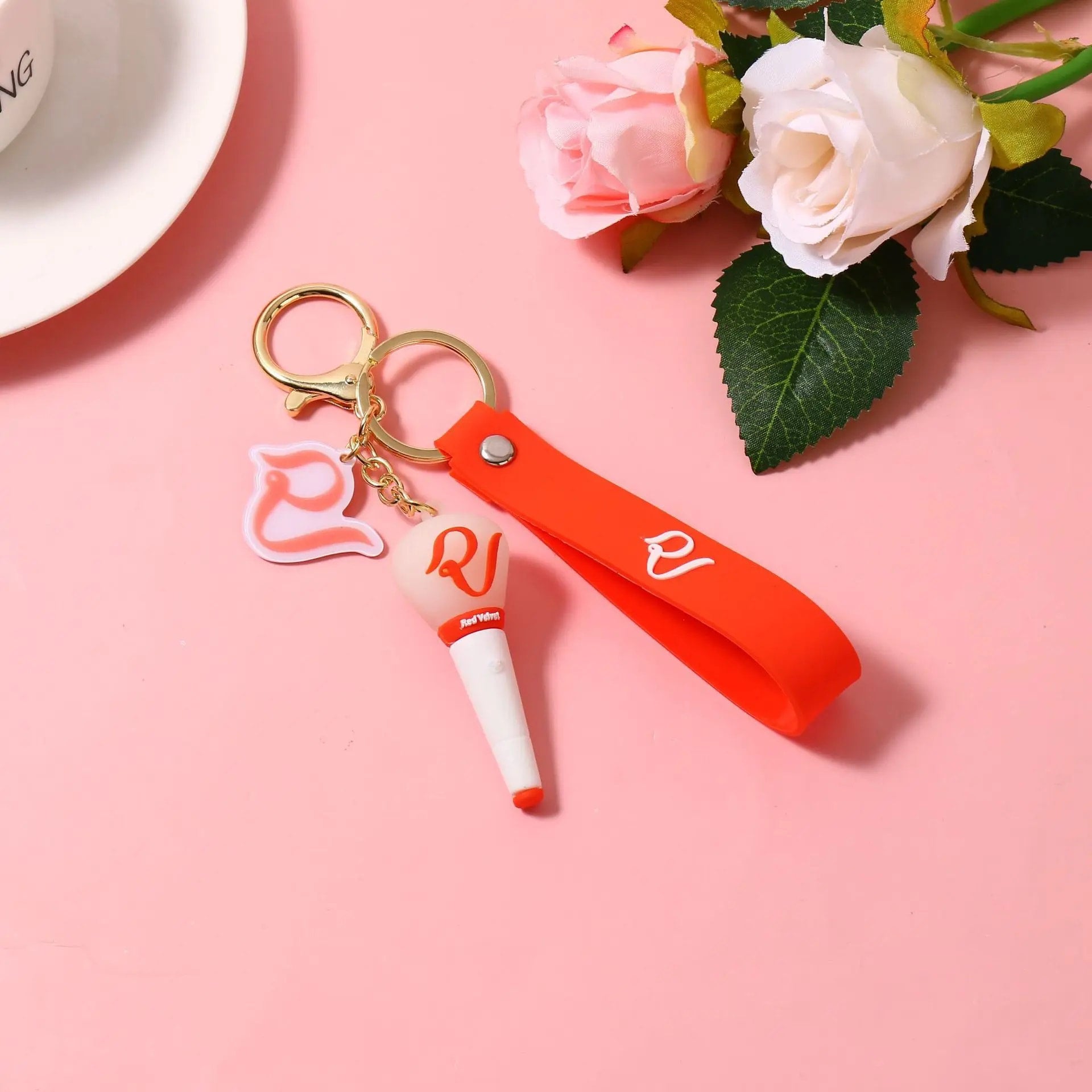 Red V Keychain | The Geeky Oasis