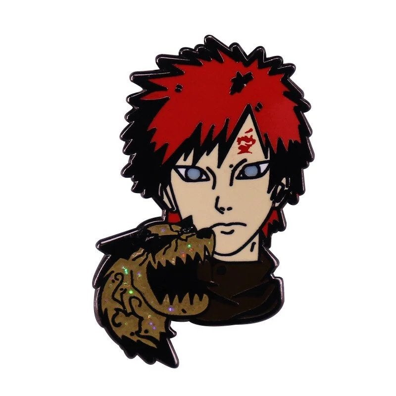 EP#103 Gaara Enamel Pin | The Geeky Oasis