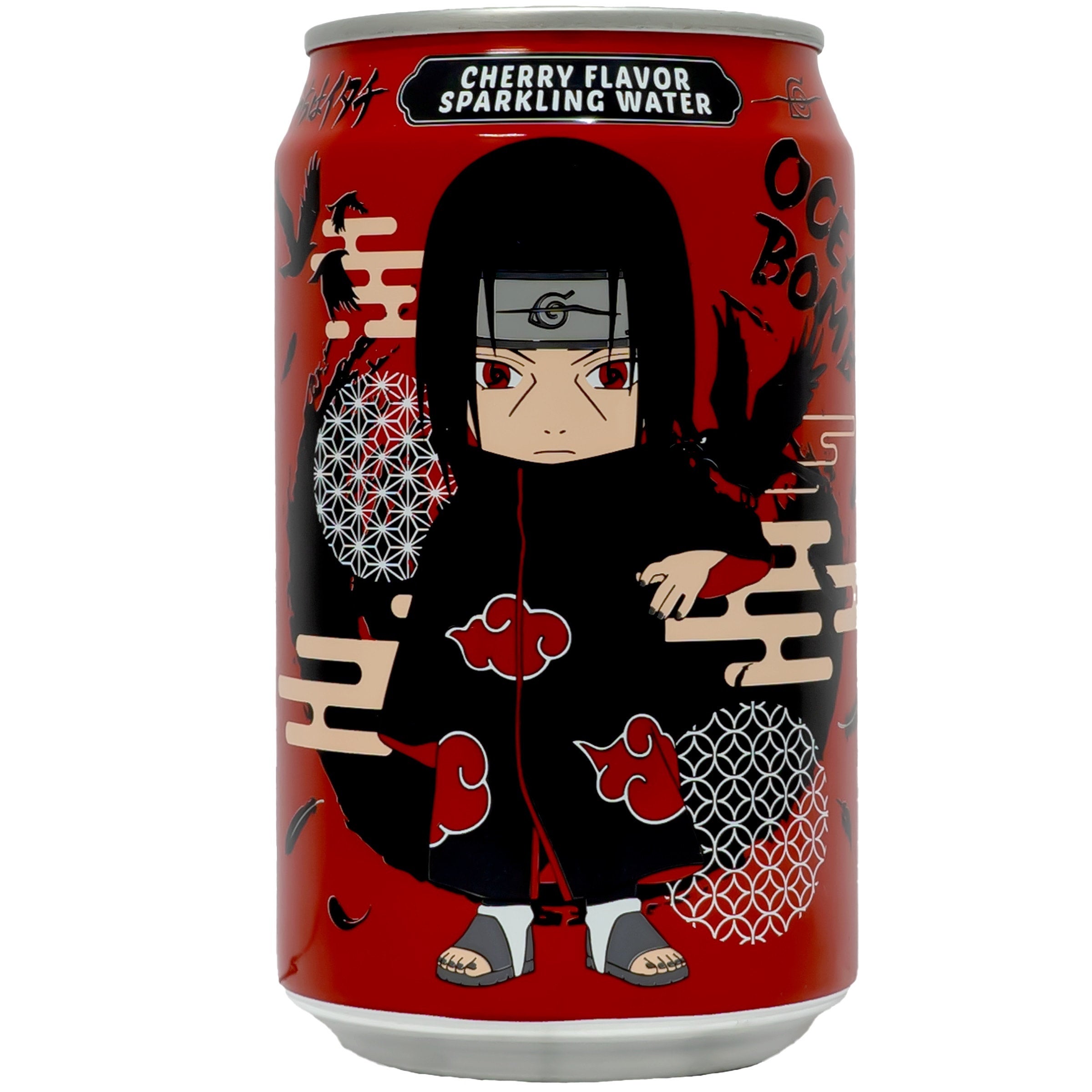 Ocean Bomb Naruto Itachi Shippuden Cherry Flavor Soda | The Geeky Oasis