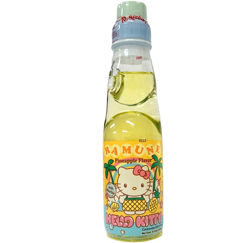 Hello Kitty Pineapple Ramune | The Geeky Oasis